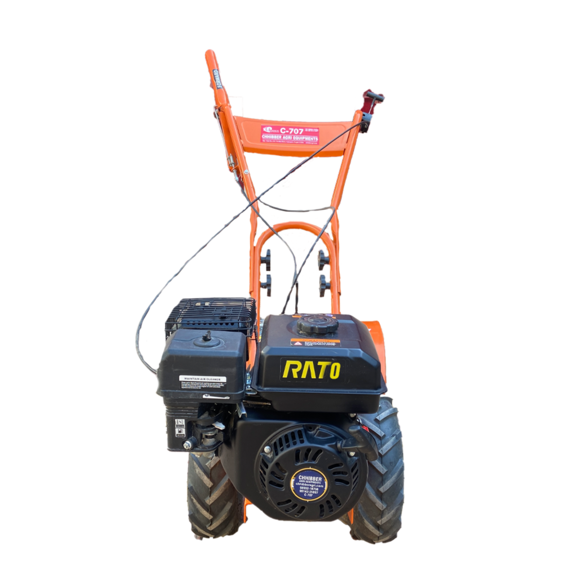 Shakti Series Back Rotary 7HP Power Weeder – Chhibber Agri Equipments