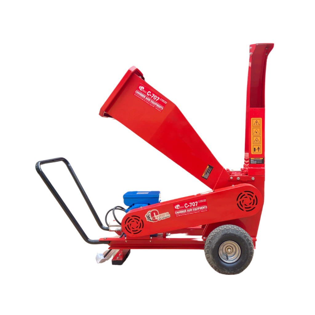 Wood Chipper Shredder with 3HP Motor – Chhibber Agri Equipments